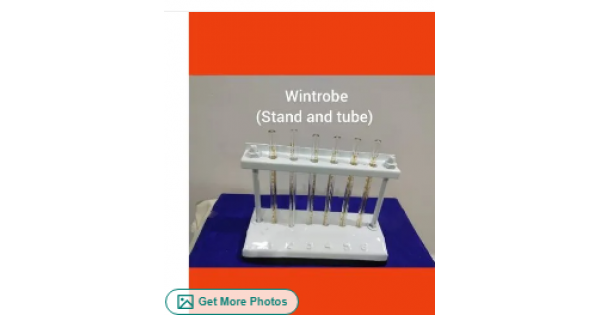 Buy ESR Wintrobe Tube and Stand get price for lab equipment