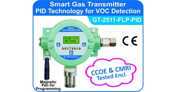 Buy VOC Gas Transmitter Using Photo-Ionization (PID) Sensor get price ...