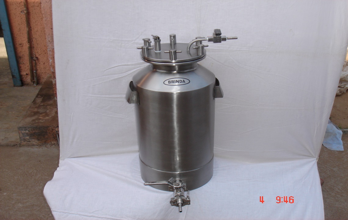 Buy STERILE MANUFACTURING VESSEL & TANKS. get price for lab equipment