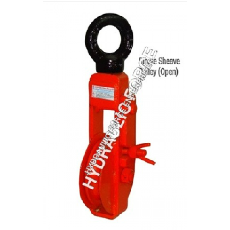 Buy Single Sheave pulley Open Type With Eye Hook get price for lab ...